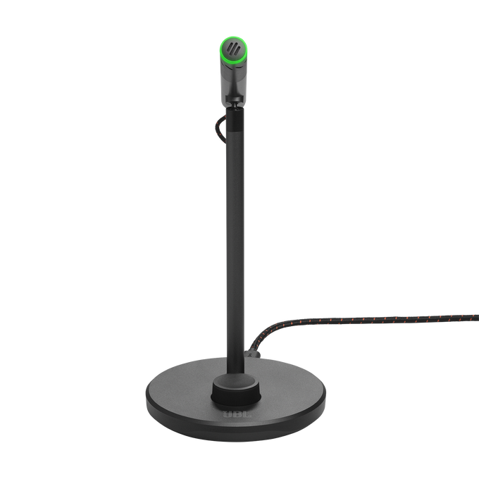 JBL Quantum Stream Talk | Micrófono de condensador USB para streaming, grabación y gaming.